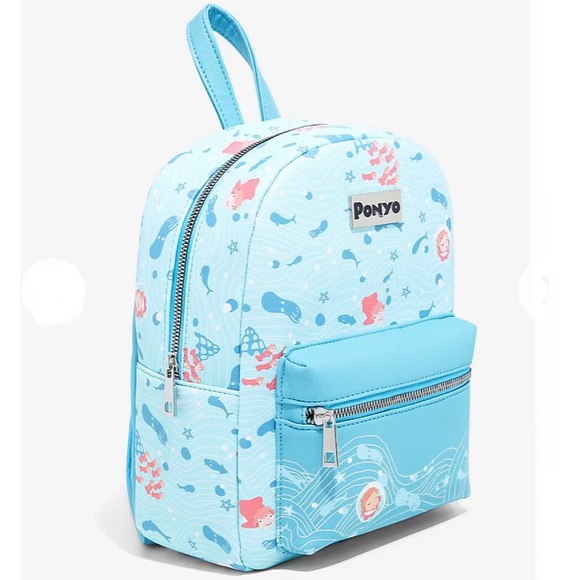 Hot Topic | Bags | Studio Ghibli Ponyo Light Blue Mini Backpack | Poshmark